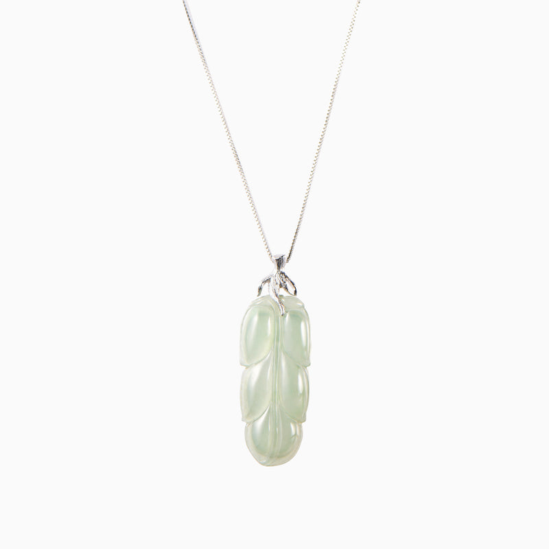 Icy Jadeite Pendant